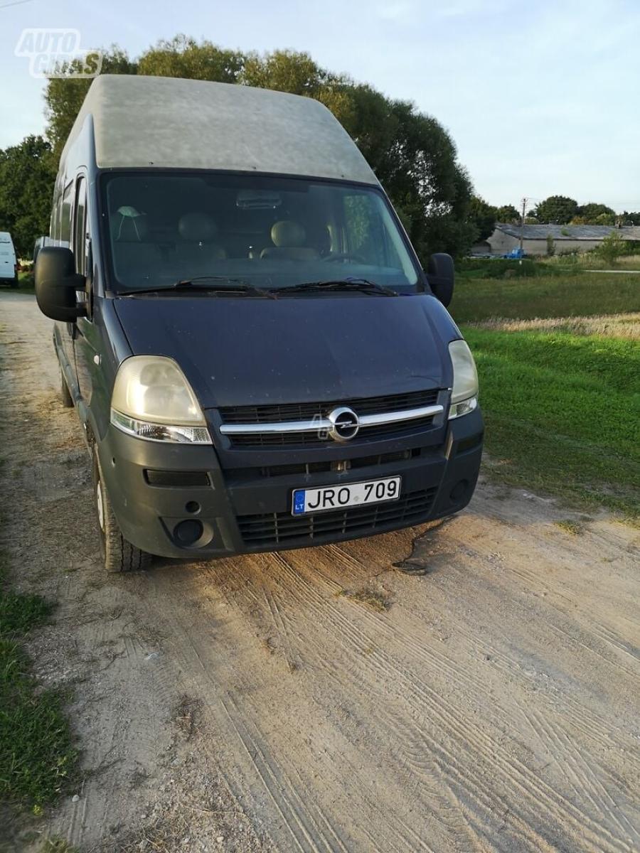Синий Опель Movano 2004 в Клайпеда, объемом двигателя 3.00 л и пробегом 452 тыс. км за 1700 €, фото 3 на AUTOMOTO.COM.LV
