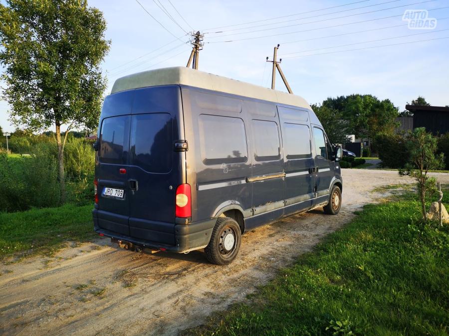 Синий Опель Movano 2004 в Клайпеда, объемом двигателя 3.00 л и пробегом 452 тыс. км за 1700 €, фото 4 на AUTOMOTO.COM.LV