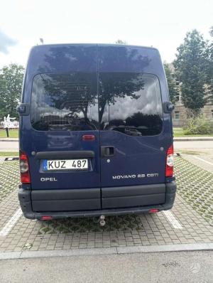 Zils Opel Movano 2006 Vilkaviškis, ar dzinēja tilpumu 2.46 L un nobraukumu 400 tūkst. km par 4400 €, foto 5 vietnē AUTOMOTO.COM.LV