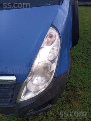Blue Opel Movano 2011 in Ventspils, with an engine capacity of 2.30 L and mileage of 360 thousand km for 4000 €, photo 7 on AUTOMOTO.COM.LV