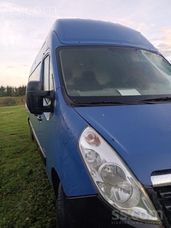 Zils Opel Movano 2011 Ventspils, ar dzinēja tilpumu 2.30 L un nobraukumu 360 tūkst. km par 4000 €, foto 8 vietnē AUTOMOTO.COM.LV