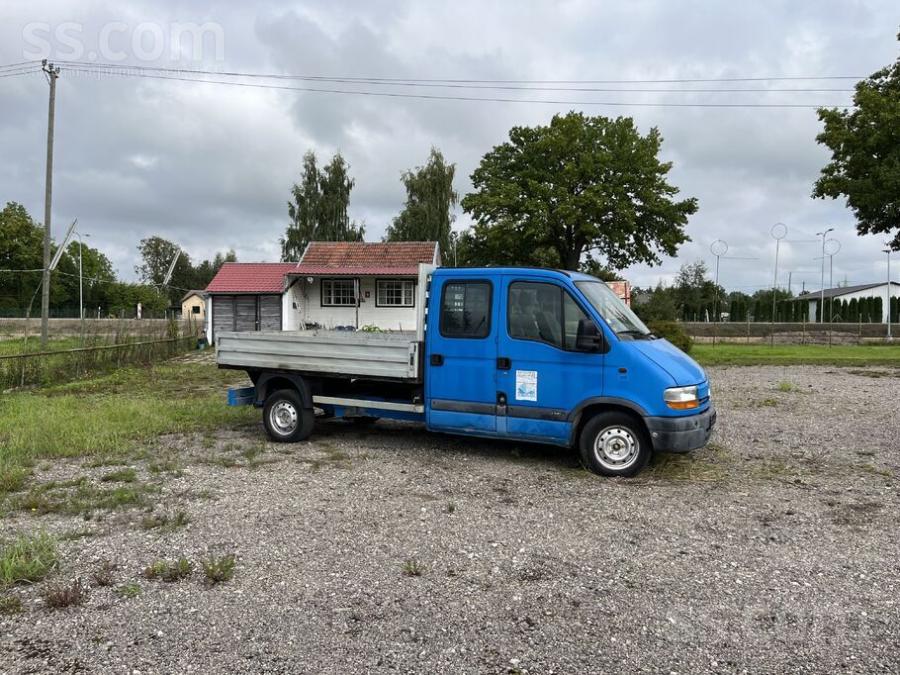 Blue Opel Movano 2001 in Ogre, with an engine capacity of 2.50 L and mileage of 162 thousand km for 2490 €, photo 6 on AUTOMOTO.COM.LV