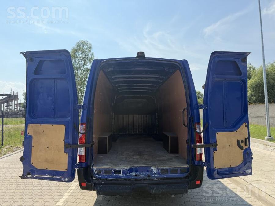 Синий Опель Movano 2021 в Елгава, объемом двигателя 2.30 л и пробегом 183 тыс. км за 14900 €, фото 14 на AUTOMOTO.COM.LV
