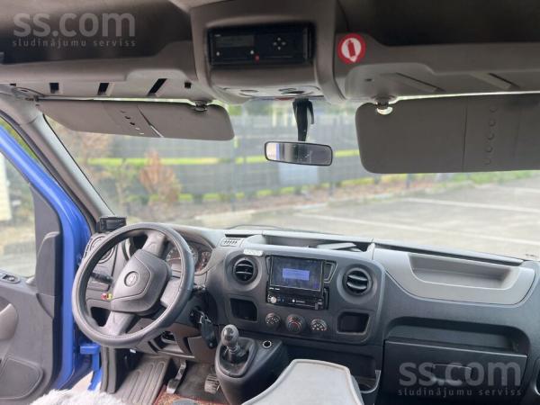 Blue Opel Movano 2021 in Tukums, with an engine capacity of 2.30 L and mileage of 389 thousand km for 7888 €, photo 7 on AUTOMOTO.COM.LV