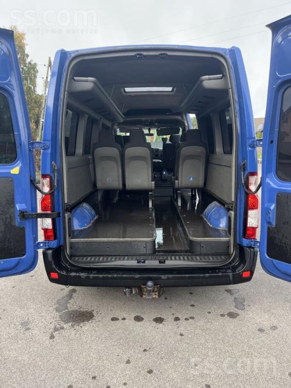 Blue Opel Movano 2021 in Tukums, with an engine capacity of 2.30 L and mileage of 389 thousand km for 7888 €, photo 9 on AUTOMOTO.COM.LV
