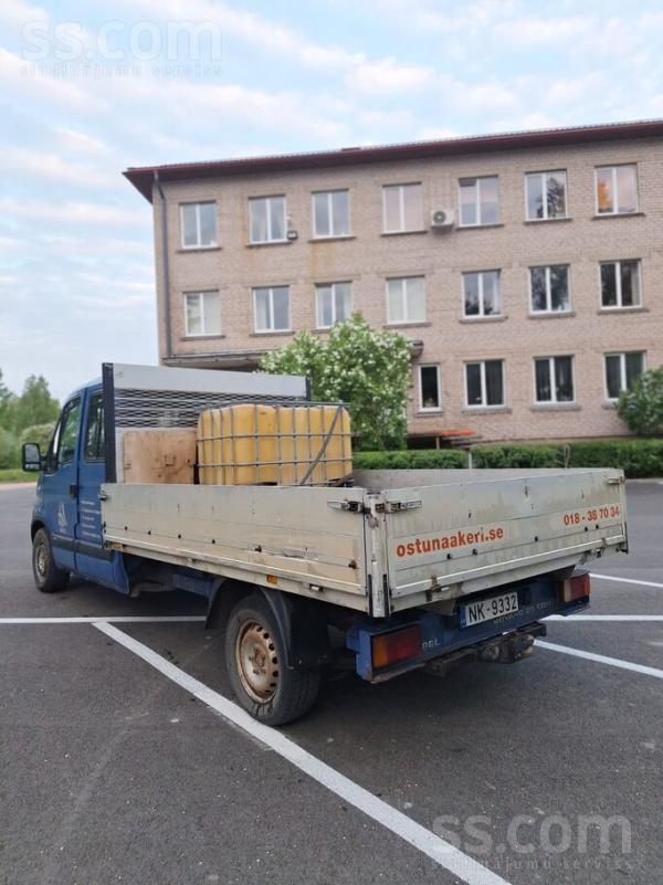 Blue Opel Movano 2008 in Balvi, with an engine capacity of 2.50 L and mileage of 289 thousand km for 4000 €, photo 2 on AUTOMOTO.COM.LV