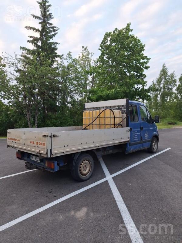 Blue Opel Movano 2008 in Balvi, with an engine capacity of 2.50 L and mileage of 289 thousand km for 4000 €, photo 3 on AUTOMOTO.COM.LV