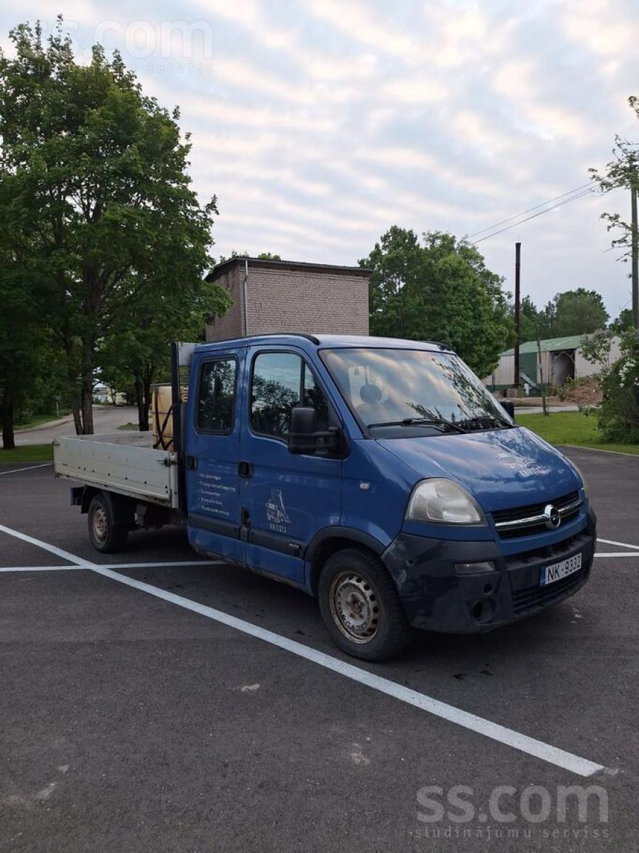 Zils Opel Movano 2008 Balvi, ar dzinēja tilpumu 2.50 L un nobraukumu 289 tūkst. km par 4000 €, foto 1 vietnē AUTOMOTO.COM.LV