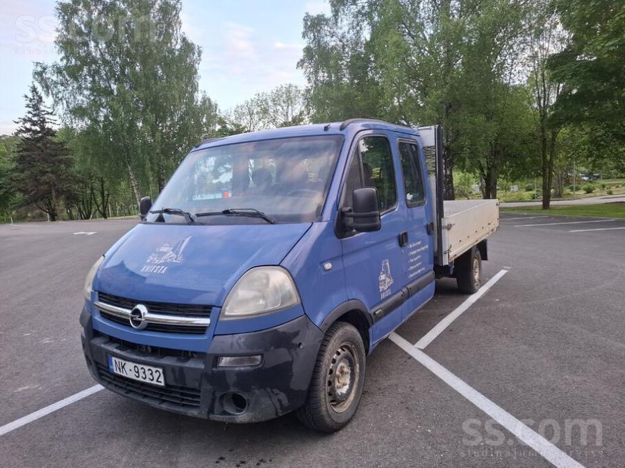 Zils Opel Movano 2008 Balvi, ar dzinēja tilpumu 2.50 L un nobraukumu 289 tūkst. km par 4000 €, foto 5 vietnē AUTOMOTO.COM.LV