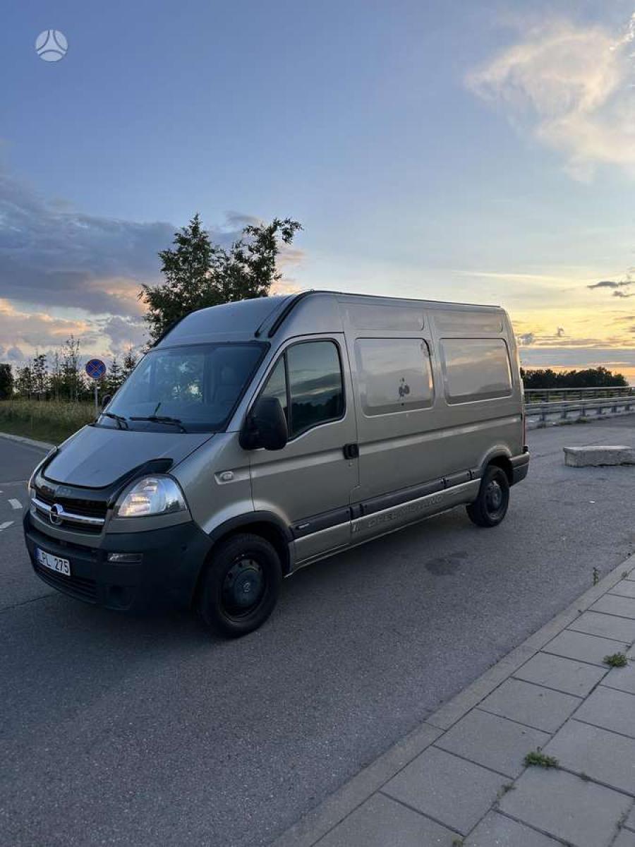 Grey Opel Movano 2008 in Vilnius, with an engine capacity of 0.00 L and mileage of 409 thousand km for 4150 €, photo 3 on AUTOMOTO.COM.LV