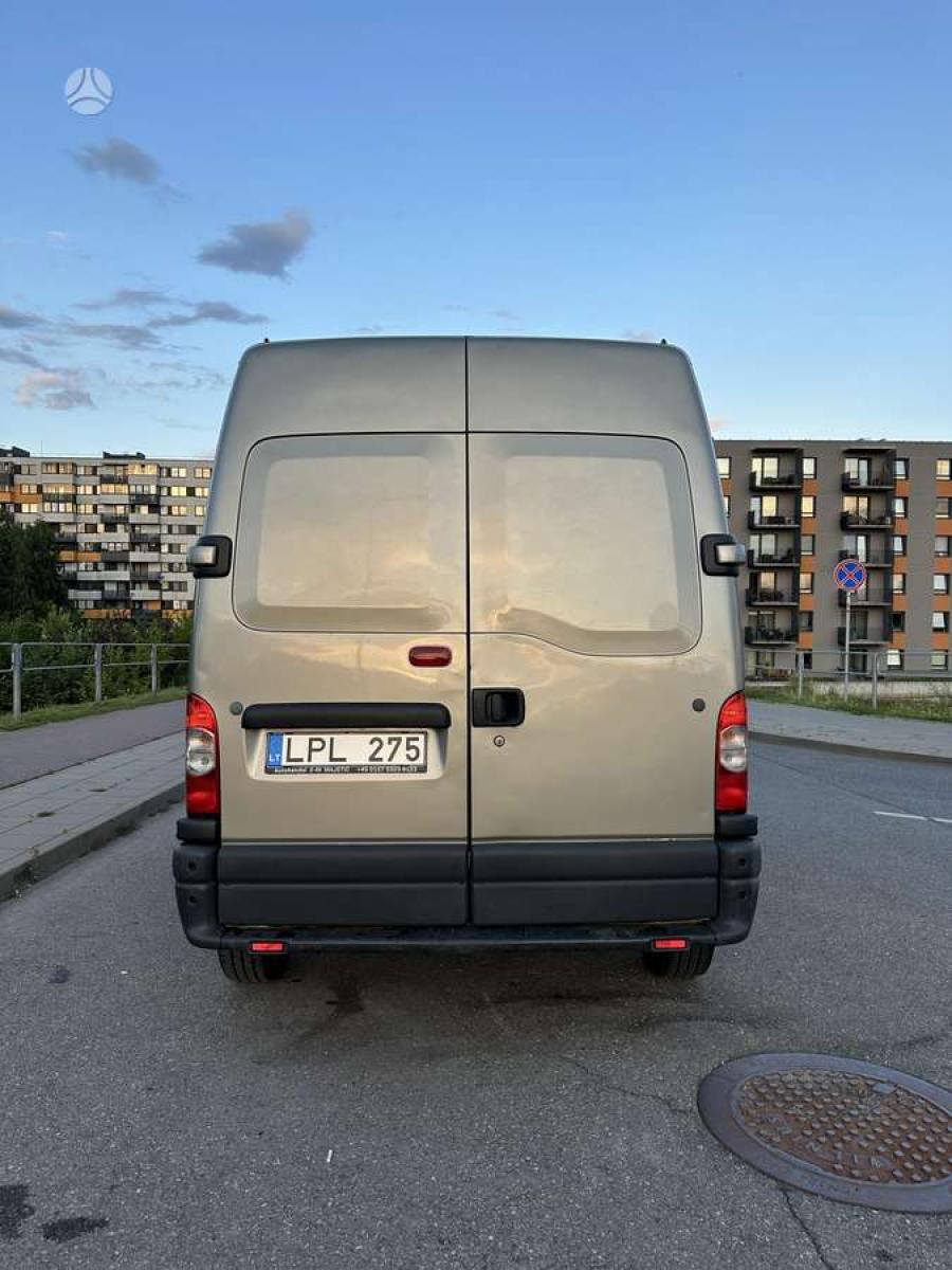 Grey Opel Movano 2008 in Vilnius, with an engine capacity of 0.00 L and mileage of 409 thousand km for 4150 €, photo 6 on AUTOMOTO.COM.LV