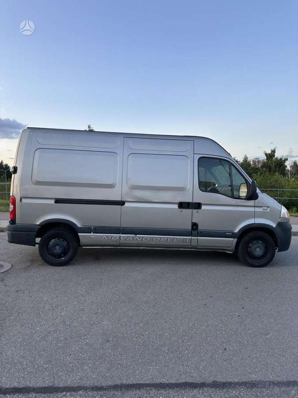Grey Opel Movano 2008 in Vilnius, with an engine capacity of 0.00 L and mileage of 409 thousand km for 4150 €, photo 7 on AUTOMOTO.COM.LV