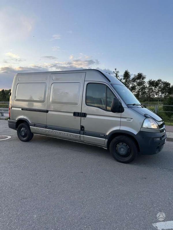Grey Opel Movano 2008 in Vilnius, with an engine capacity of 0.00 L and mileage of 409 thousand km for 4150 €, photo 8 on AUTOMOTO.COM.LV