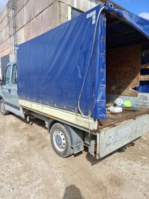 Grey Opel Movano 2009 in Klaipeda, with an engine capacity of 2.50 L and mileage of 275 thousand km for 2900 €, photo 6 on AUTOMOTO.COM.LV