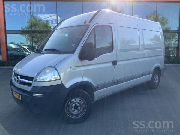 Grey Opel Movano 2009 in Valmiera, with an engine capacity of 2.50 L and mileage of 193 thousand km for 5995 €, photo 1 on AUTOMOTO.COM.LV