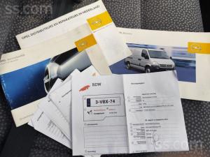 Серый Опель Movano 2009 в Валмиера, объемом двигателя 2.50 л и пробегом 193 тыс. км за 5995 €, фото 9 на AUTOMOTO.COM.LV