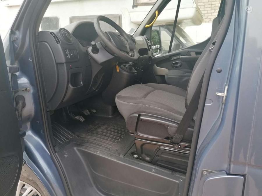 Pelēks Opel Movano 2016 Tauragė, ar dzinēja tilpumu 2.30 L un nobraukumu 238 tūkst. km par 11500 €, foto 13 vietnē AUTOMOTO.COM.LV
