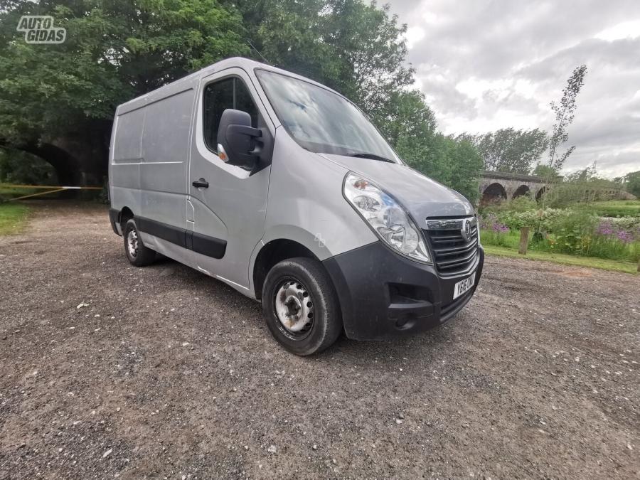 Grey Opel Movano 2016 in Vilnius, with an engine capacity of 2.30 L and mileage of 191 thousand km for 2950 €, photo 1 on AUTOMOTO.COM.LV