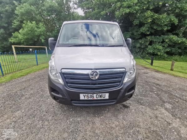 Grey Opel Movano 2016 in Vilnius, with an engine capacity of 2.30 L and mileage of 191 thousand km for 2950 €, photo 3 on AUTOMOTO.COM.LV