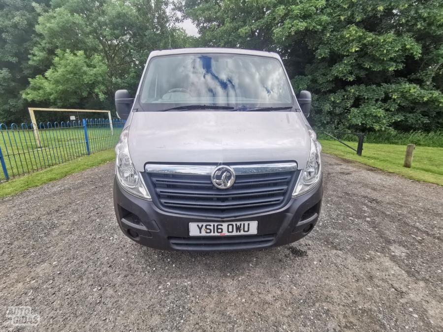 Grey Opel Movano 2016 in Vilnius, with an engine capacity of 2.30 L and mileage of 191 thousand km for 2950 €, photo 3 on AUTOMOTO.COM.LV