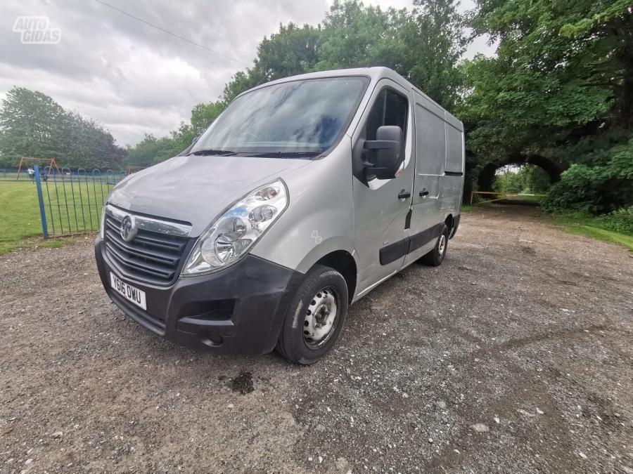 Grey Opel Movano 2016 in Vilnius, with an engine capacity of 2.30 L and mileage of 191 thousand km for 2950 €, photo 4 on AUTOMOTO.COM.LV