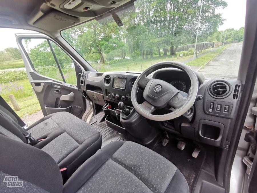 Grey Opel Movano 2016 in Vilnius, with an engine capacity of 2.30 L and mileage of 191 thousand km for 2950 €, photo 13 on AUTOMOTO.COM.LV
