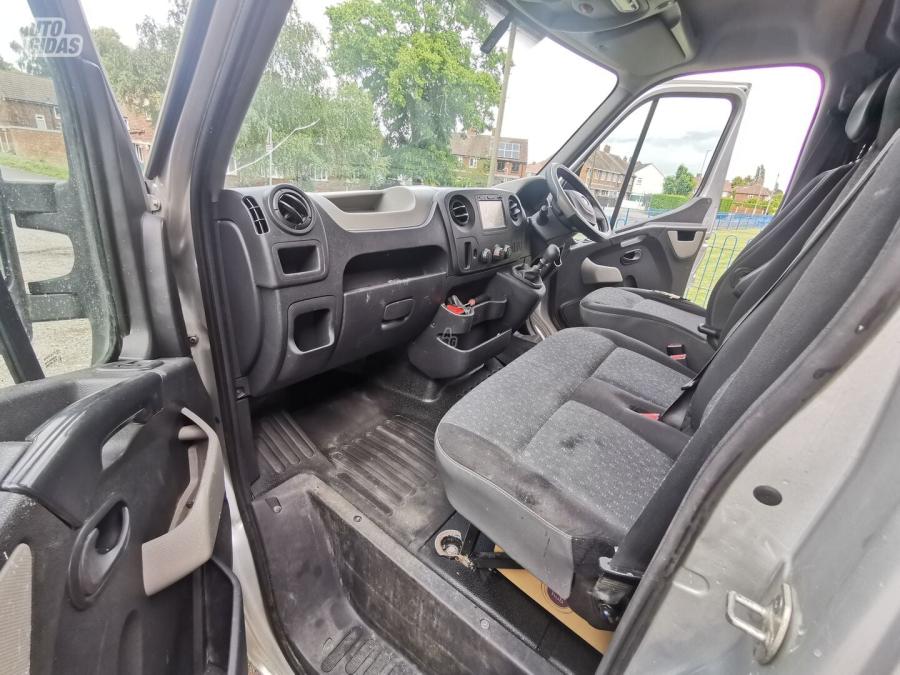 Grey Opel Movano 2016 in Vilnius, with an engine capacity of 2.30 L and mileage of 191 thousand km for 2950 €, photo 15 on AUTOMOTO.COM.LV