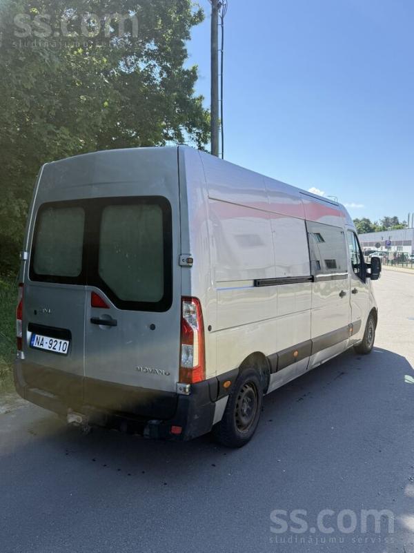 Серый Опель Movano 2012 в Рига, объемом двигателя 2.30 л и пробегом 579 тыс. км за 2500 €, фото 4 на AUTOMOTO.COM.LV