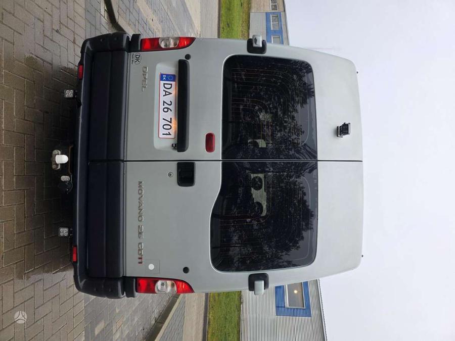 Grey Opel Movano 2012 in Silale, with an engine capacity of 2.50 L and mileage of 290 thousand km for 4500 €, photo 5 on AUTOMOTO.COM.LV