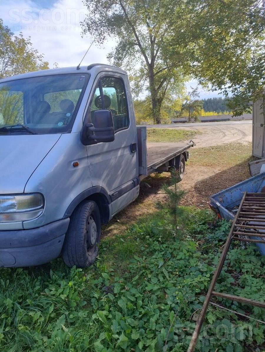 Серый Опель Movano 2003 в Краслава, объемом двигателя 2.50 л и пробегом 137 тыс. км за 4300 €, фото 3 на AUTOMOTO.COM.LV