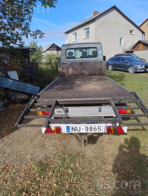 Серый Опель Movano 2003 в Краслава, объемом двигателя 2.50 л и пробегом 137 тыс. км за 4300 €, фото 6 на AUTOMOTO.COM.LV