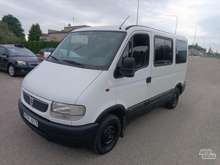 Opel Movano 2000 in Raseiniai, with an engine capacity of 2.50 L and mileage of 0 thousand km for 899 €, photo 1 on AUTOMOTO.COM.LV
