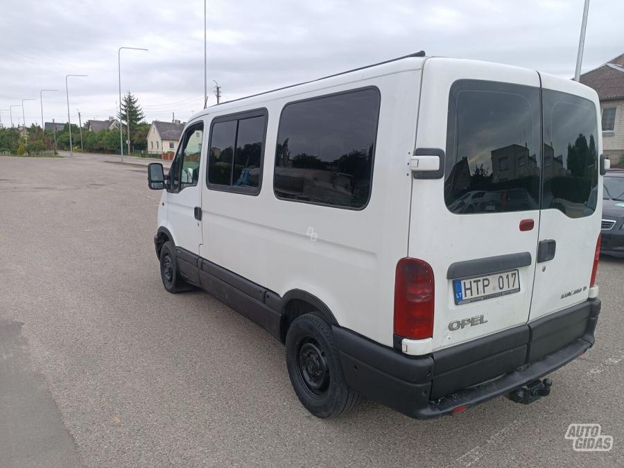 Opel Movano 2000 in Raseiniai, with an engine capacity of 2.50 L and mileage of 0 thousand km for 899 €, photo 5 on AUTOMOTO.COM.LV