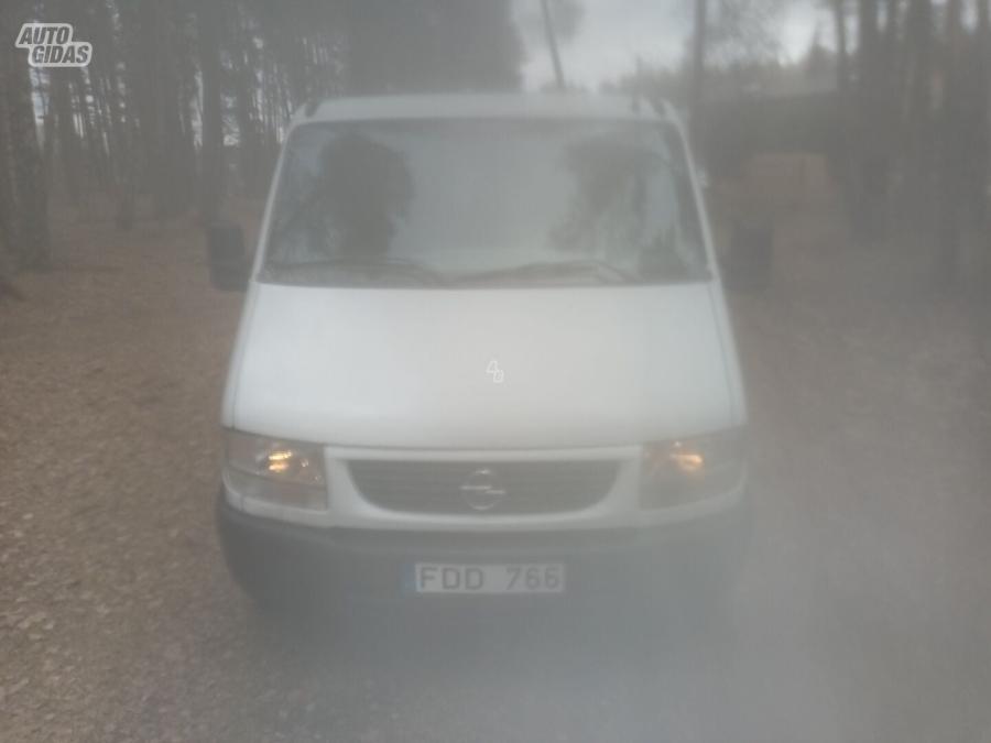 Opel Movano 2003 in Vilnius, with an engine capacity of 1.90 L and mileage of 302 thousand km for 2990 €, photo 11 on AUTOMOTO.COM.LV