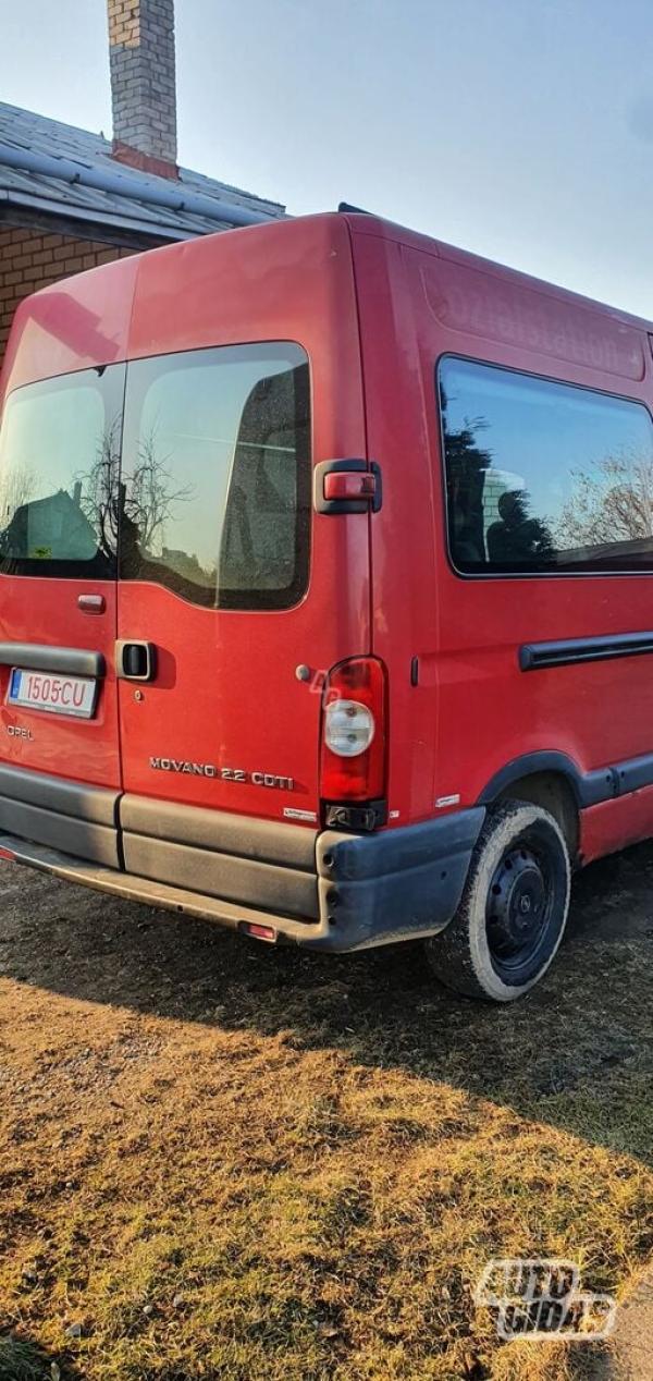 Opel Movano 2005 Kauņa, ar dzinēja tilpumu 2.20 L un nobraukumu 300 tūkst. km par 2450 €, foto 6 vietnē AUTOMOTO.COM.LV