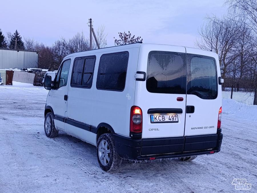 Опель Movano 2006 в Вильнюс, объемом двигателя 2.20 л и пробегом 285 тыс. км за 3200 €, фото 5 на AUTOMOTO.COM.LV