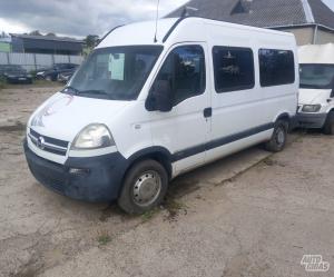 Opel Movano 2007 Alīta, ar dzinēja tilpumu 2.50 L un nobraukumu 302 tūkst. km par 5299 €, foto  vietnē AUTOMOTO.COM.LV