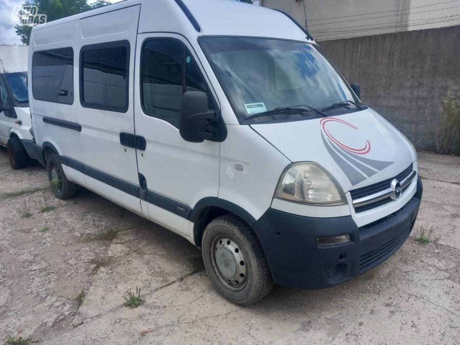 Opel Movano 2007 in Alytus, with an engine capacity of 2.50 L and mileage of 302 thousand km for 5299 €, photo 3 on AUTOMOTO.COM.LV