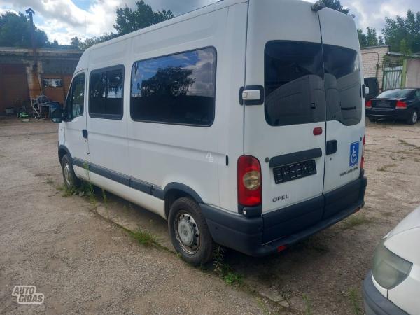 Opel Movano 2007 in Alytus, with an engine capacity of 2.50 L and mileage of 302 thousand km for 5299 €, photo 4 on AUTOMOTO.COM.LV