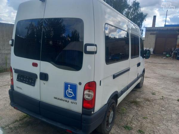 Opel Movano 2007 in Alytus, with an engine capacity of 2.50 L and mileage of 302 thousand km for 5299 €, photo 5 on AUTOMOTO.COM.LV