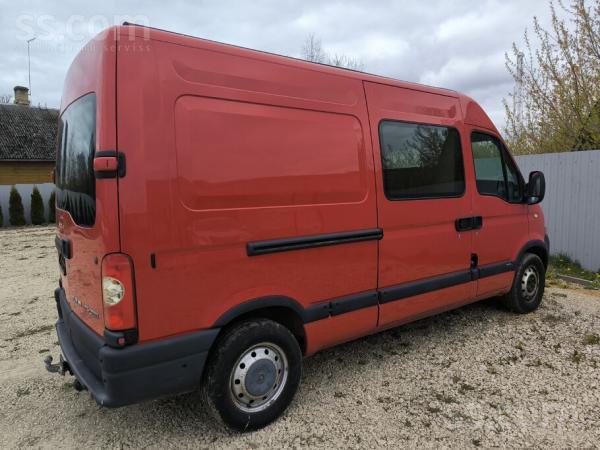 Sarkans Opel Movano 2006 Ludza, ar dzinēja tilpumu 2.50 L un nobraukumu 223 tūkst. km par 5700 €, foto 6 vietnē AUTOMOTO.COM.LV