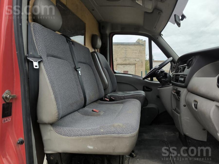 Красный Опель Movano 2006 в Лудза, объемом двигателя 2.50 л и пробегом 223 тыс. км за 5700 €, фото 13 на AUTOMOTO.COM.LV