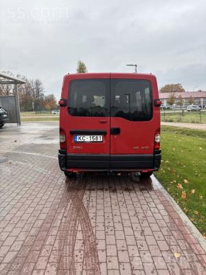 Красный Опель Movano 2008 в Цесис, объемом двигателя 2.50 л и пробегом 353 тыс. км за 3650 €, фото 4 на AUTOMOTO.COM.LV