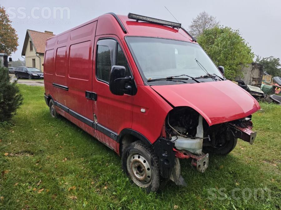 Sarkans Opel Movano 2010 Ventspils, ar dzinēja tilpumu 2.50 L un nobraukumu 572 tūkst. km par 1500 €, foto 4 vietnē AUTOMOTO.COM.LV