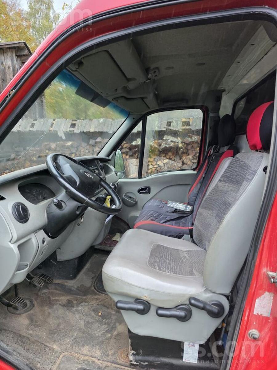 Sarkans Opel Movano 2010 Ventspils, ar dzinēja tilpumu 2.50 L un nobraukumu 572 tūkst. km par 1500 €, foto 6 vietnē AUTOMOTO.COM.LV
