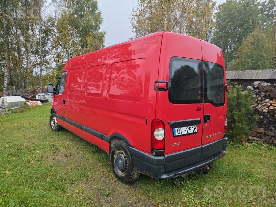 Sarkans Opel Movano 2010 Ventspils, ar dzinēja tilpumu 2.50 L un nobraukumu 572 tūkst. km par 1500 €, foto 7 vietnē AUTOMOTO.COM.LV
