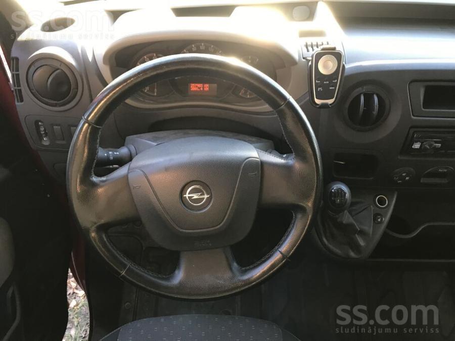 Sarkans Opel Movano 2011 Rīga, ar dzinēja tilpumu 2.30 L un nobraukumu 258 tūkst. km par 4580 €, foto 15 vietnē AUTOMOTO.COM.LV