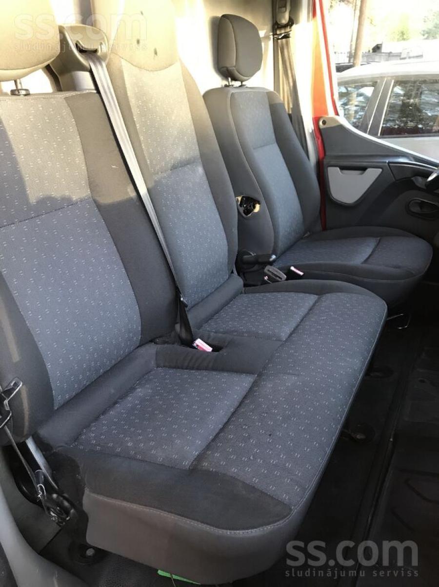 Sarkans Opel Movano 2011 Rīga, ar dzinēja tilpumu 2.30 L un nobraukumu 258 tūkst. km par 4580 €, foto 17 vietnē AUTOMOTO.COM.LV