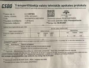 Sarkans Opel Movano 2011 Rīga, ar dzinēja tilpumu 2.30 L un nobraukumu 258 tūkst. km par 4580 €, foto 35 vietnē AUTOMOTO.COM.LV