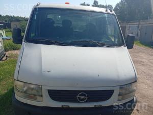 Balts Opel Movano 2001 Rīga, ar dzinēja tilpumu 2.50 L un nobraukumu 150 tūkst. km par 7000 €, foto 6 vietnē AUTOMOTO.COM.LV